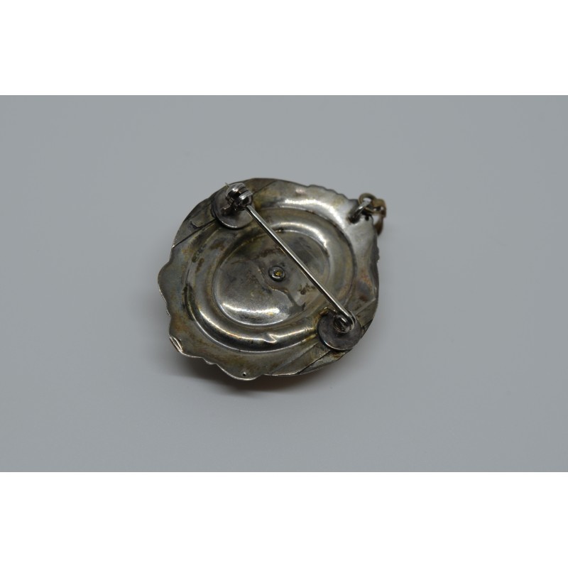 "Zauber der Vergangenheit" Antike Biedermeier Brosche / Anhänger ...